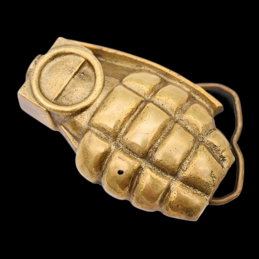 Pineapple Grenade Pin Explosive Novelty Belt Buckle - Etsy