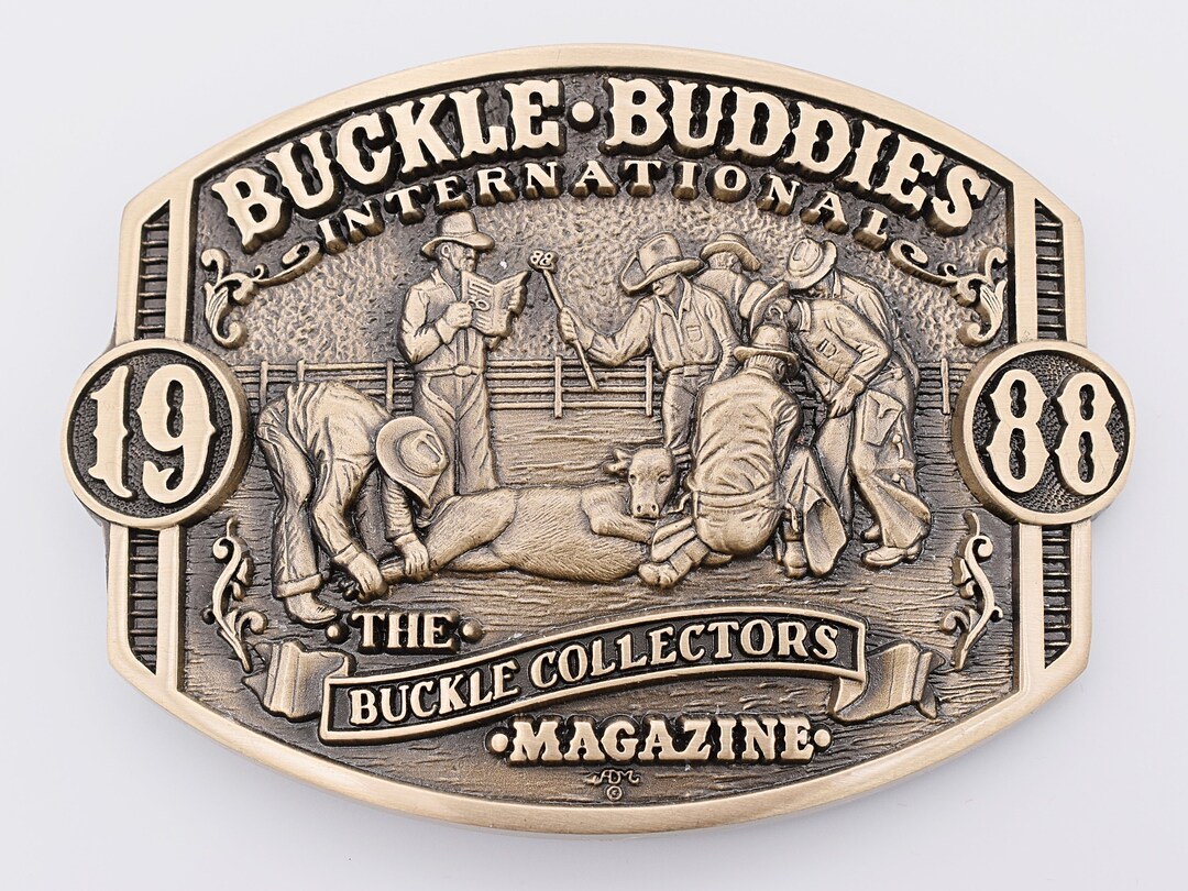 Buckle Buddies 1988 Belt Buckle Collector's Magazine Annual ...