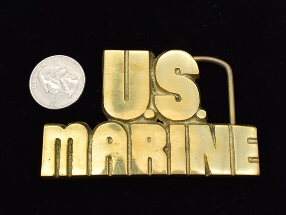 U.S. Marines Block Letters United States Marine Corps… - Gem