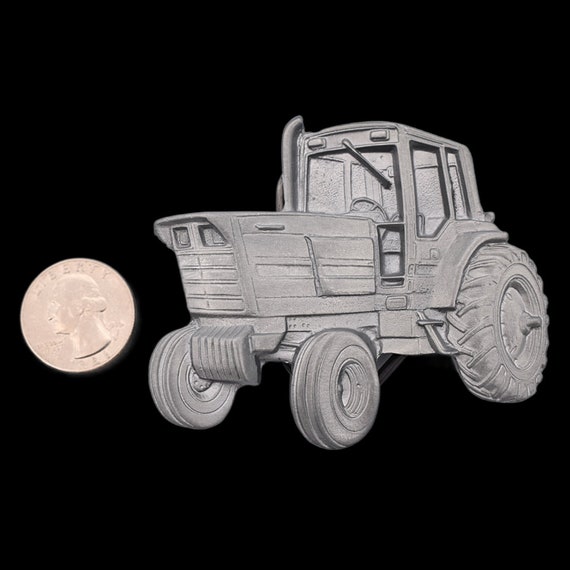 Tractor Farming Belt Buckle - Gem