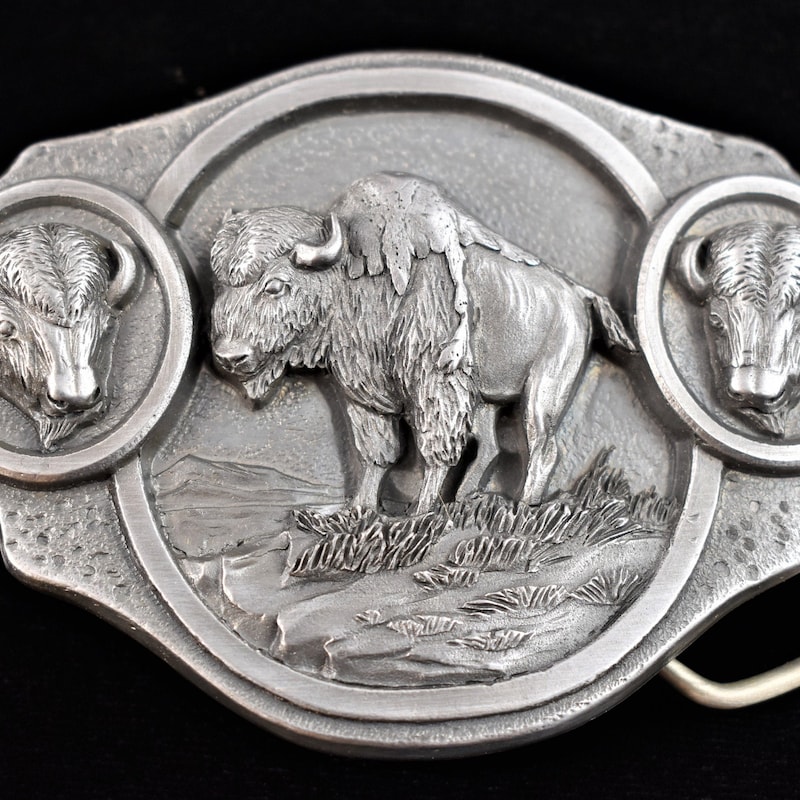 Buffalo Belt Buckle - Etsy