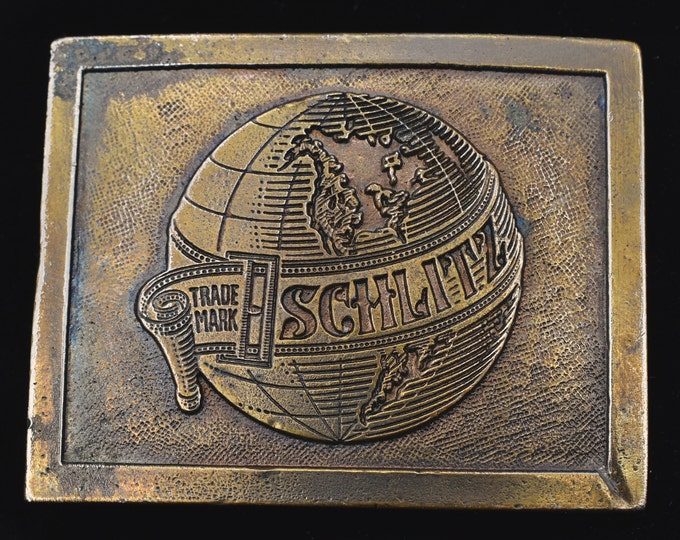Schlitz Brewing Beer Malt Liquor 1970s Vintage Belt Buckle - Etsy