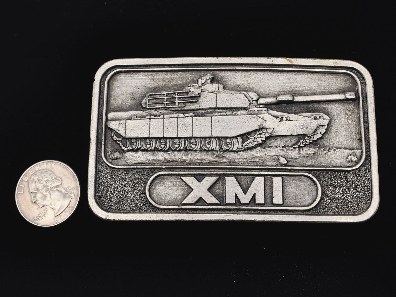 XMI M1 Abrams Tank Vintage Belt Buckle | Etsy