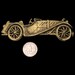 Ivar Hyden Automobile Car Solid Brass 1970s Vintage Belt Buckle - Etsy