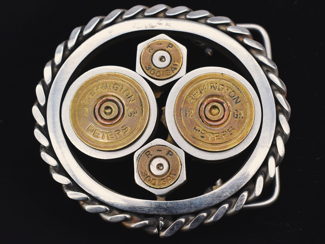 12 Gauge Shotgun Shell .300 Savage Casing Bullet Steel Wire Braid ...