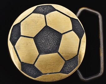 Soccer Belt Buckle - Etsy