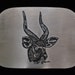 Impala Brushed Nickel Etched Vintage Belt Buckle-mains Favre - Etsy