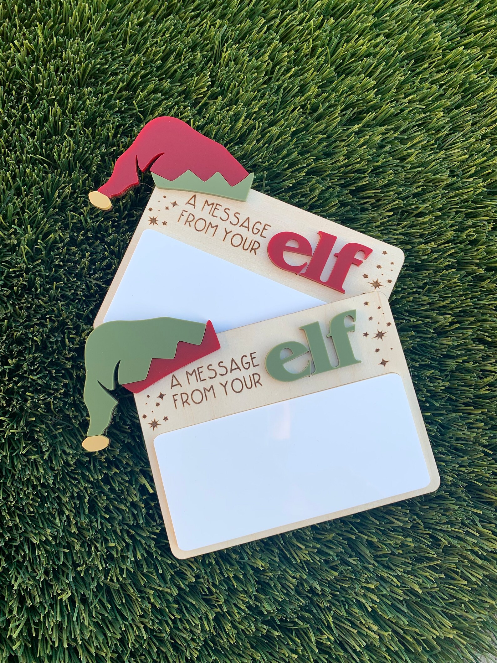Elf Message Board | Elf Decor | Reusable Elf Prop | Elf Surveillance ...