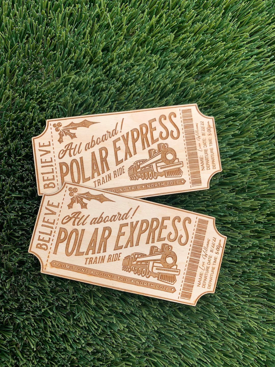 Polar Express Ticket the Polar Express Train Tickets Perfect for ...
