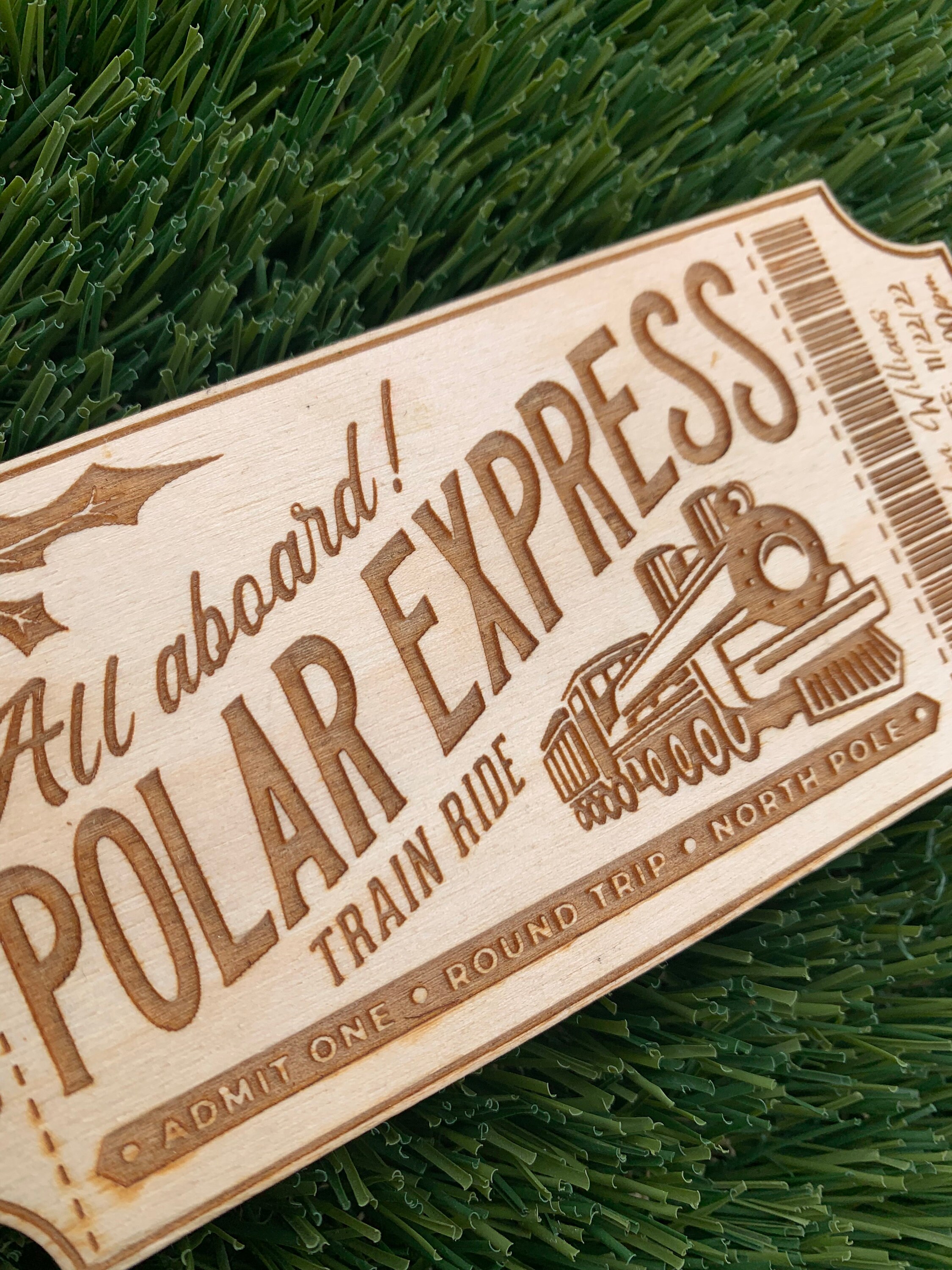 Polar Express Ticket the Polar Express Train Tickets Perfect for ...