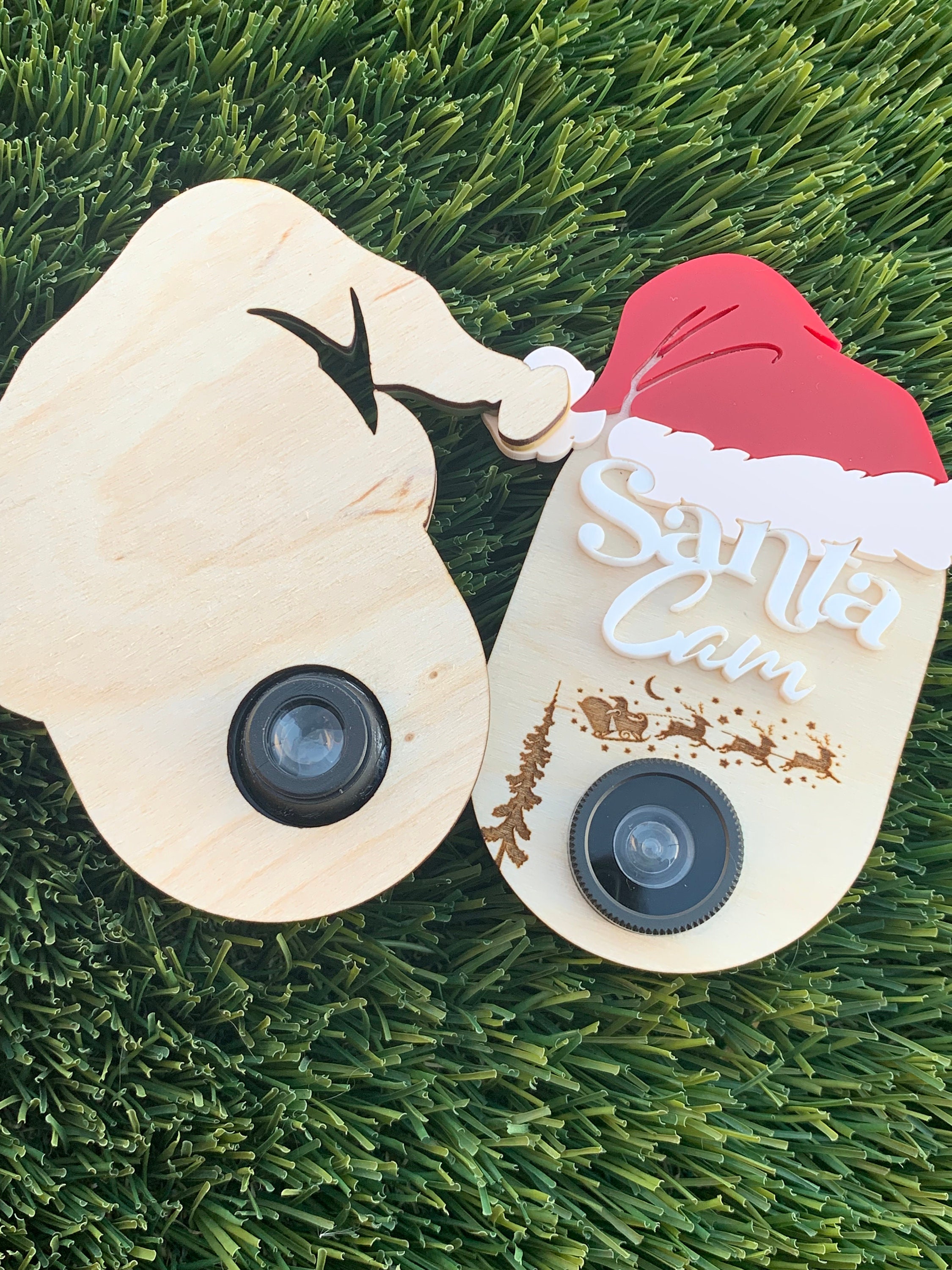 Santa Cam | Elf Cam | Christmas Tree Ornament - Etsy