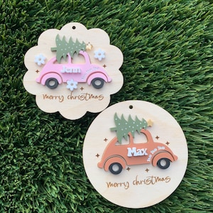My First Christmas | Car Tree Ornament | Kids Little Car Ornament ...