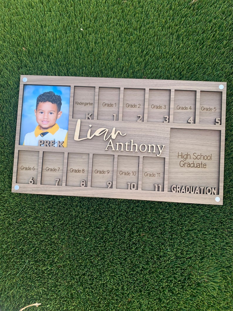 School Picture Frame K-12 Photo Frame Preschool High School Picture ...