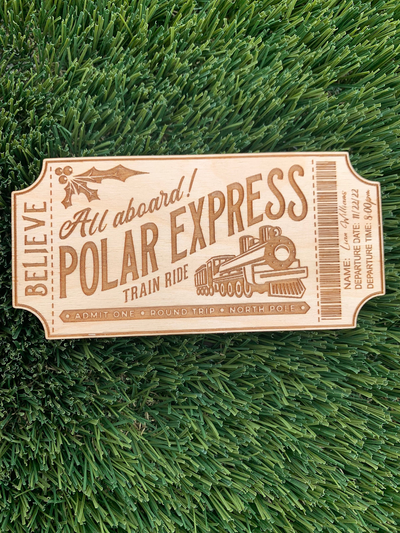 Polar Express Ticket the Polar Express Train Tickets Perfect for ...