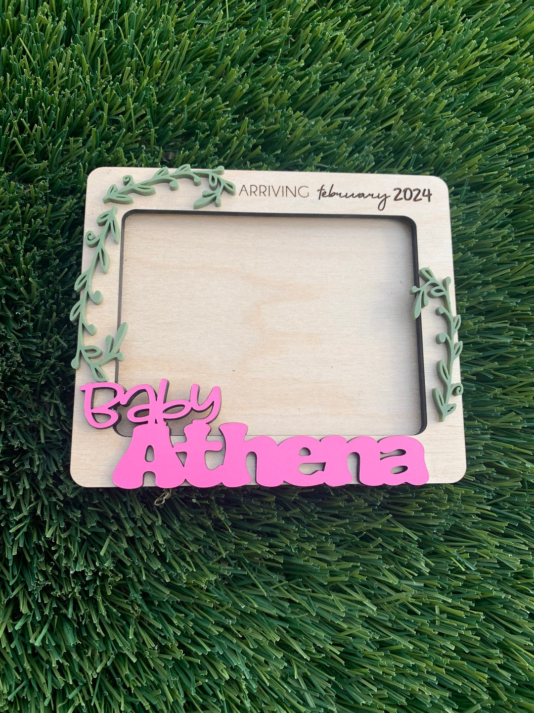 Pregnancy Milestone | Ultrasound Picture Frame for Mama-to-be ...