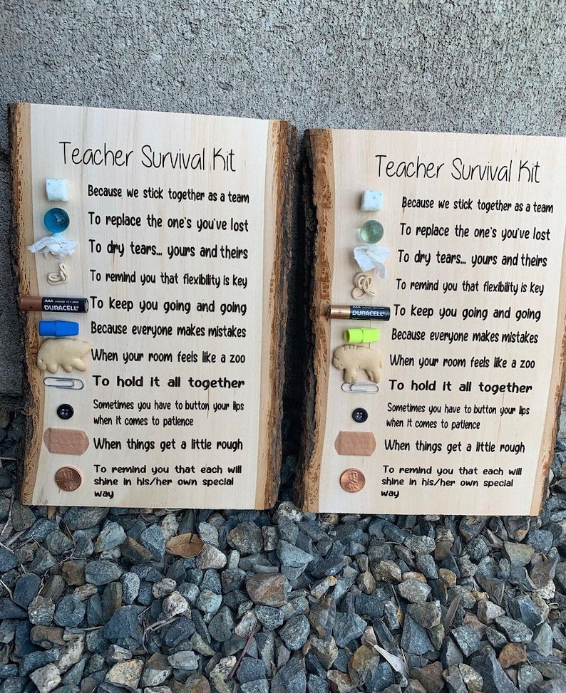 Teacher Survival Kit | Teacher Gift | Teacher Appreciation - Etsy