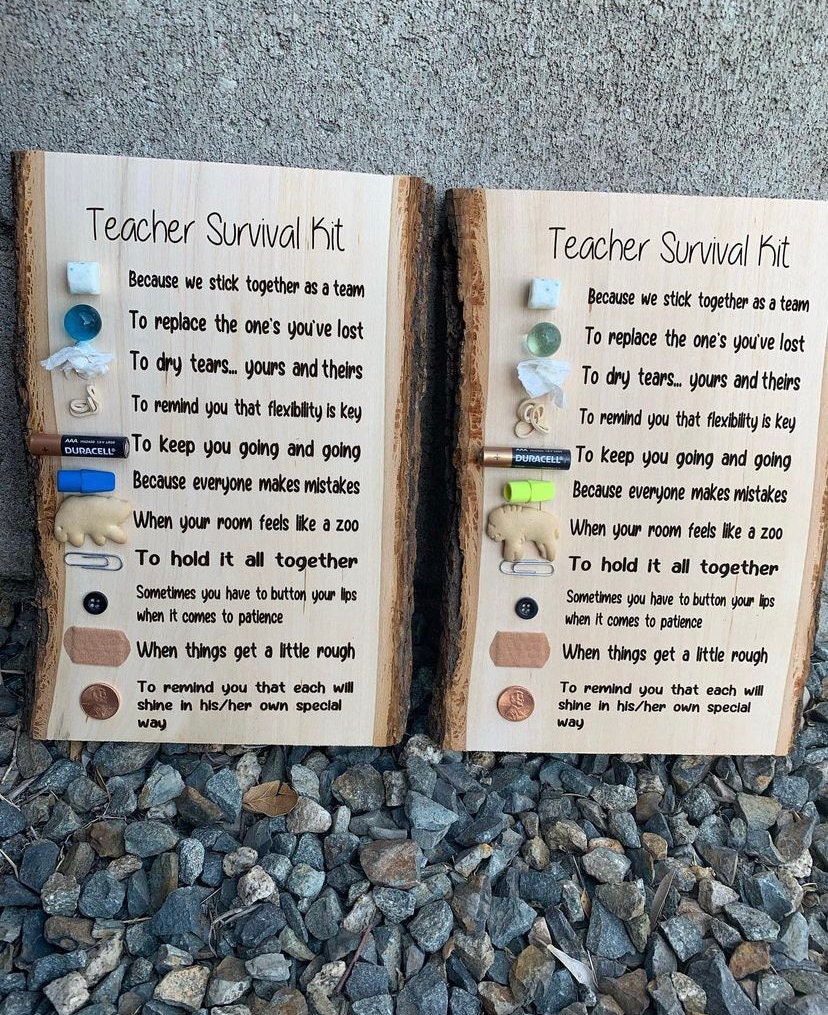 Teacher Survival Kit | Teacher Gift | Teacher Appreciation - Etsy