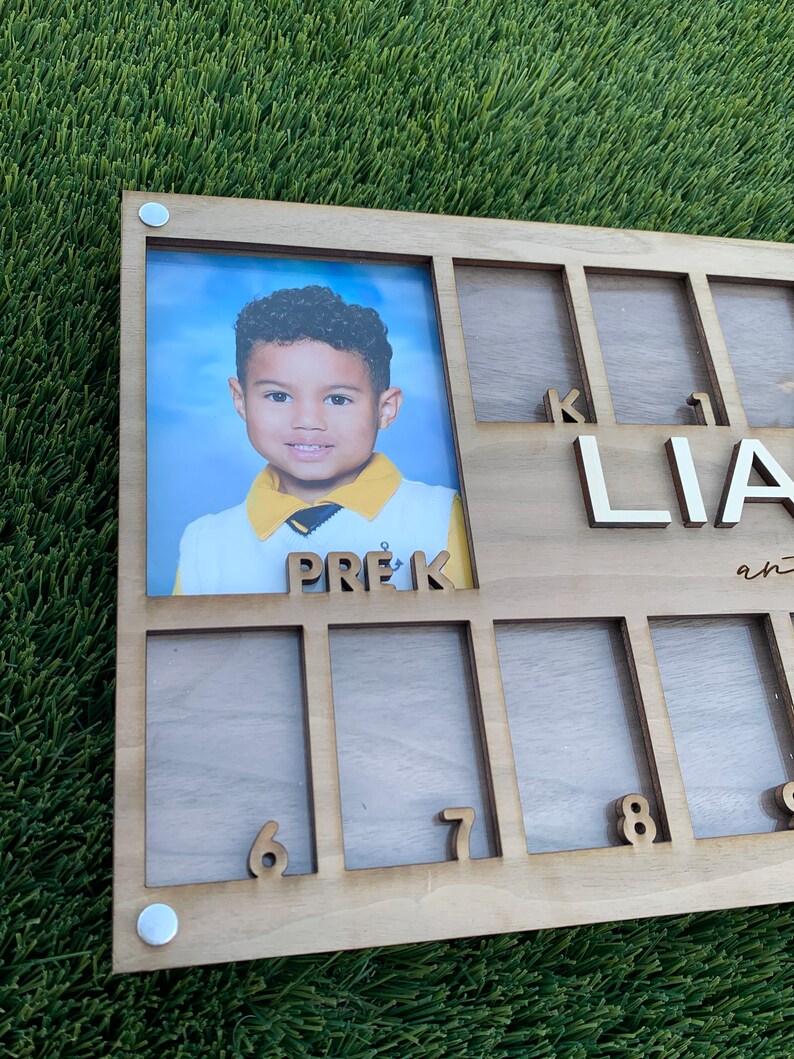 School Picture Frame K-12 Photo Frame Preschool High - Etsy