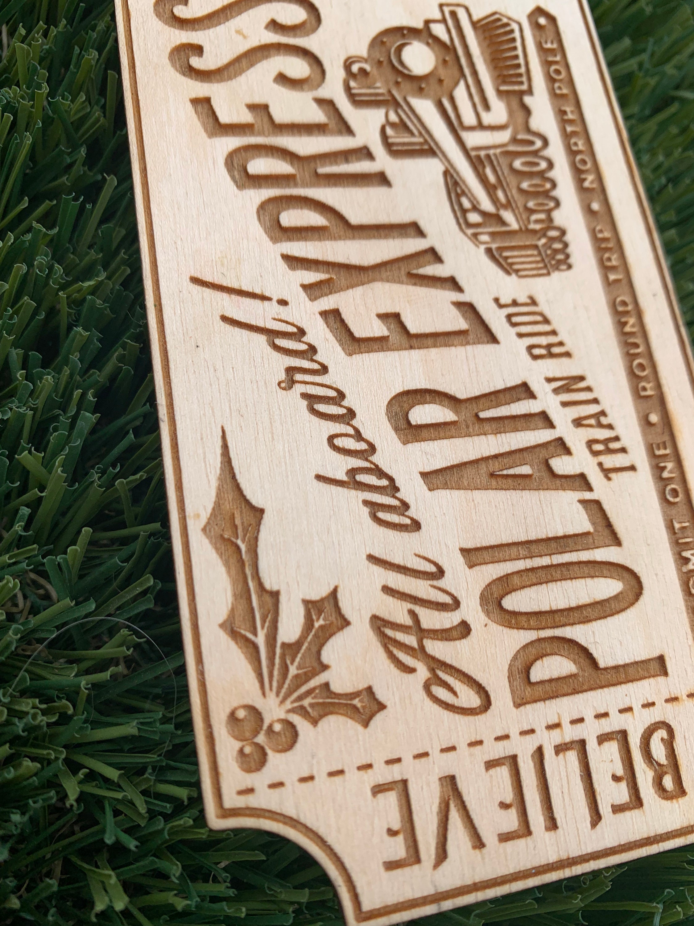 Polar Express Ticket the Polar Express Train Tickets Perfect for ...