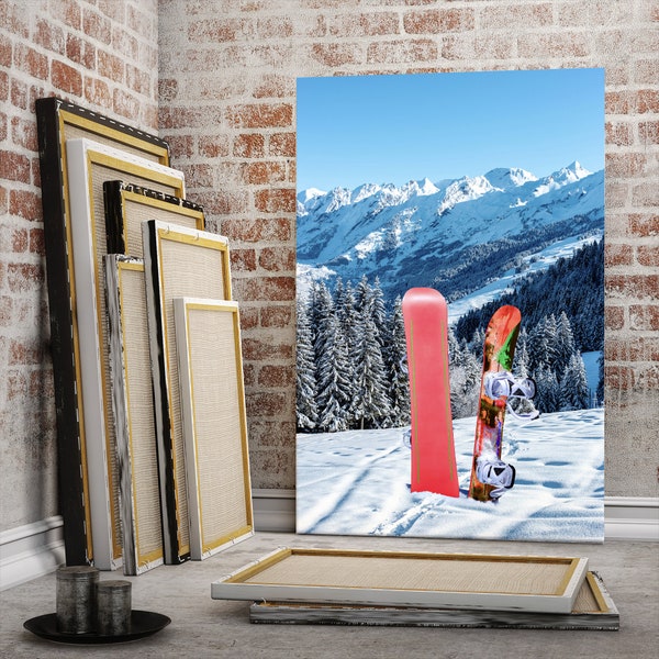 Snowboard Art - Etsy