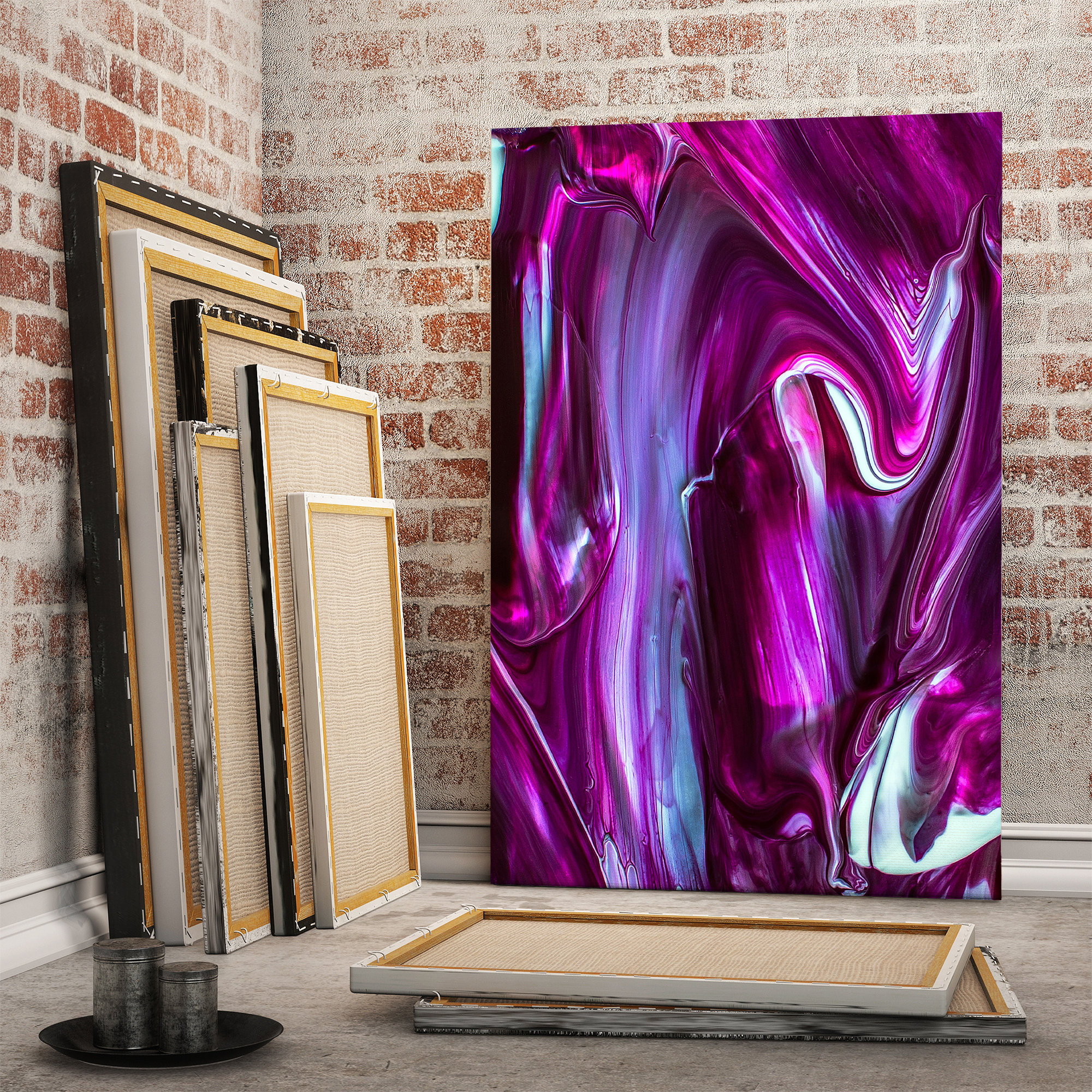 Purple Wall Decor Purple Abstract Wall Art Stylish Abstract - Etsy