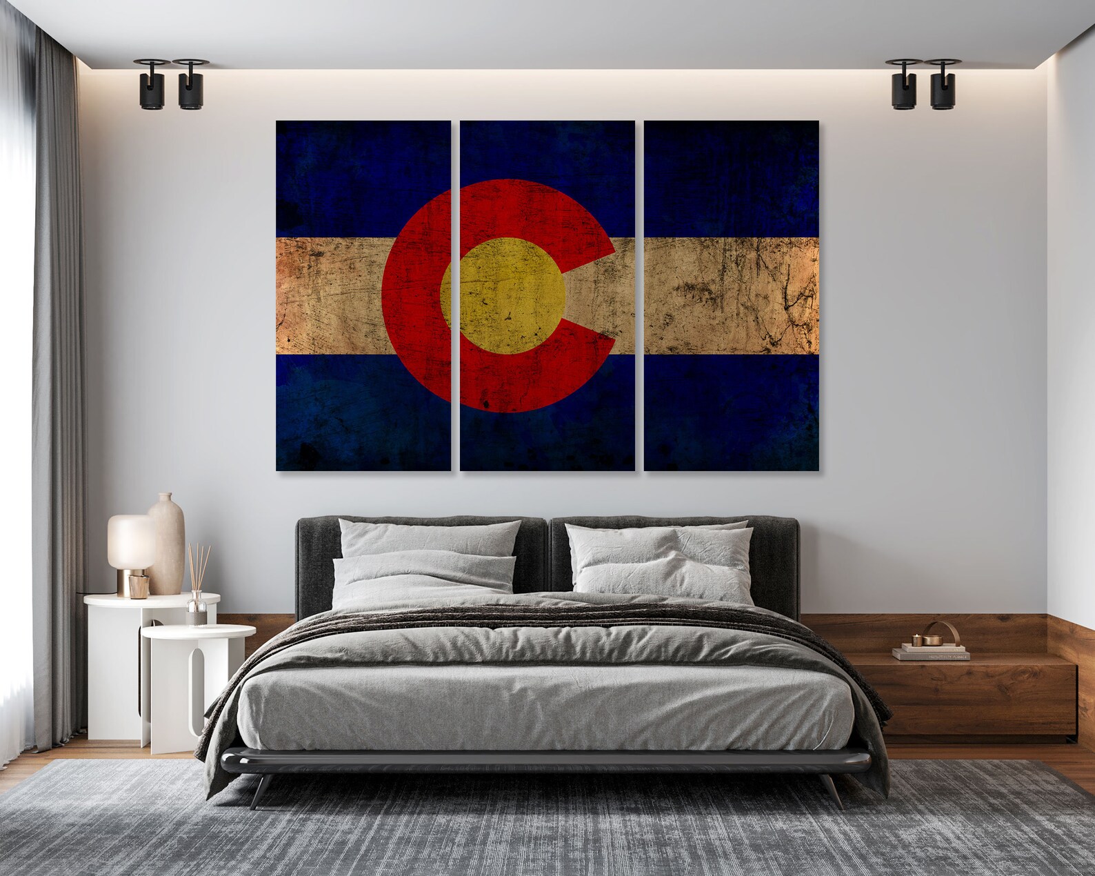 Colorado State Flag Wall Art Colorado State Flag Wall Decor - Etsy