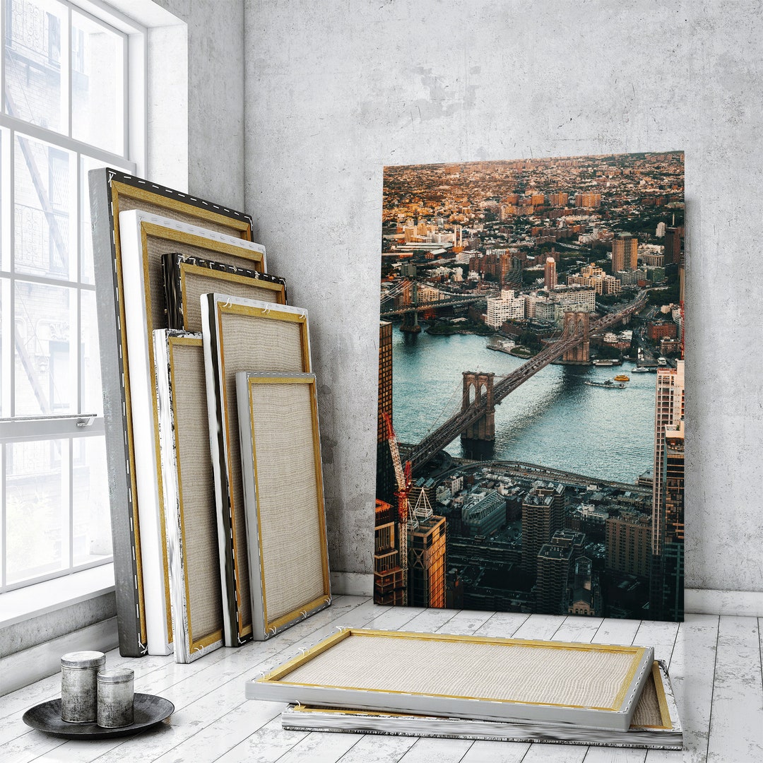 Brooklyn Bridge Print Brooklyn Bridge Canvas Brooklyn Bridge Wall Art ...