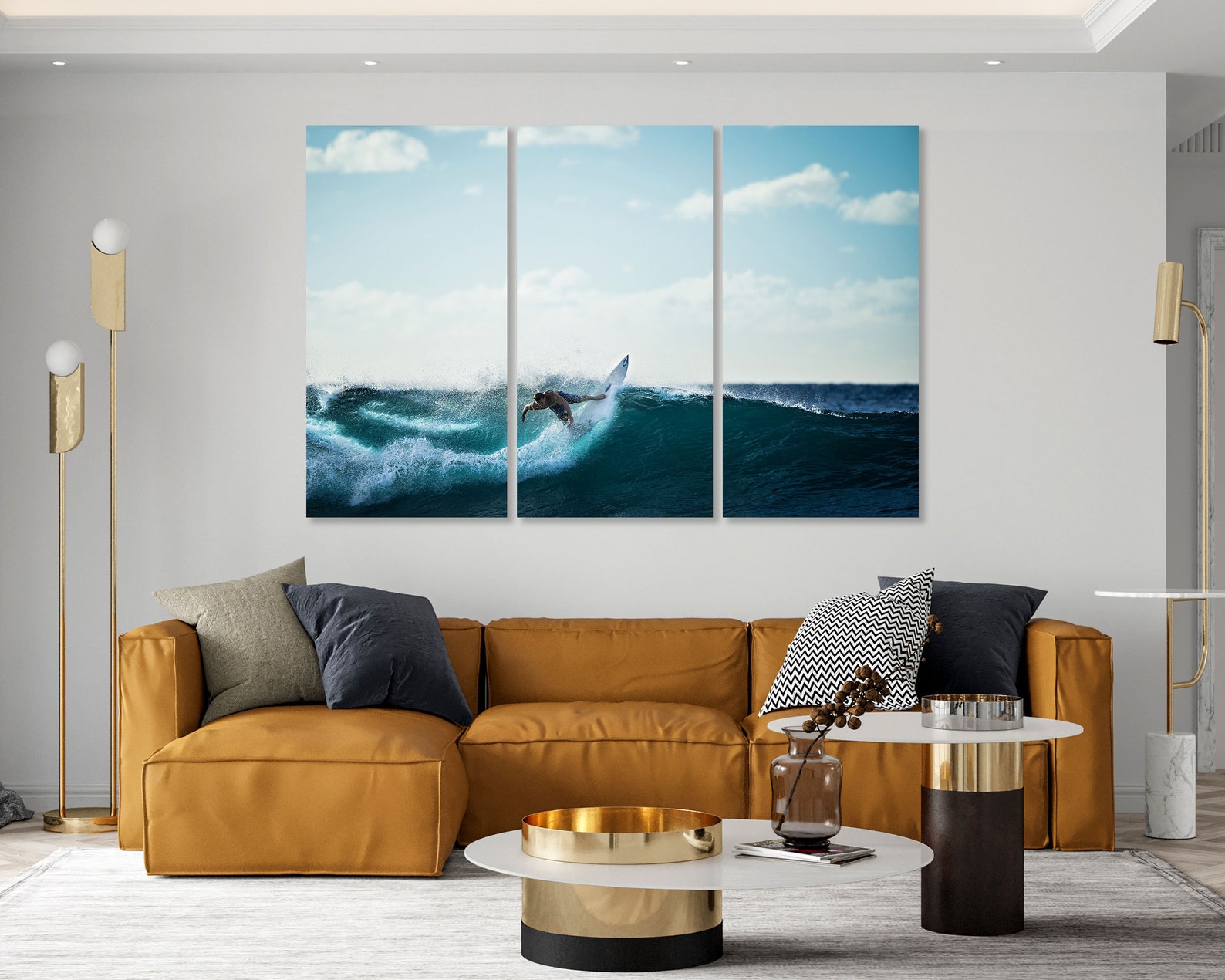Surfing Canvas Surfing Wall Decor Surfing Wall Art Surfing - Etsy
