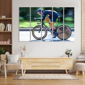 Cycling Wall Art Cycling Canvas Art Cycling Poster Cycling Print ...