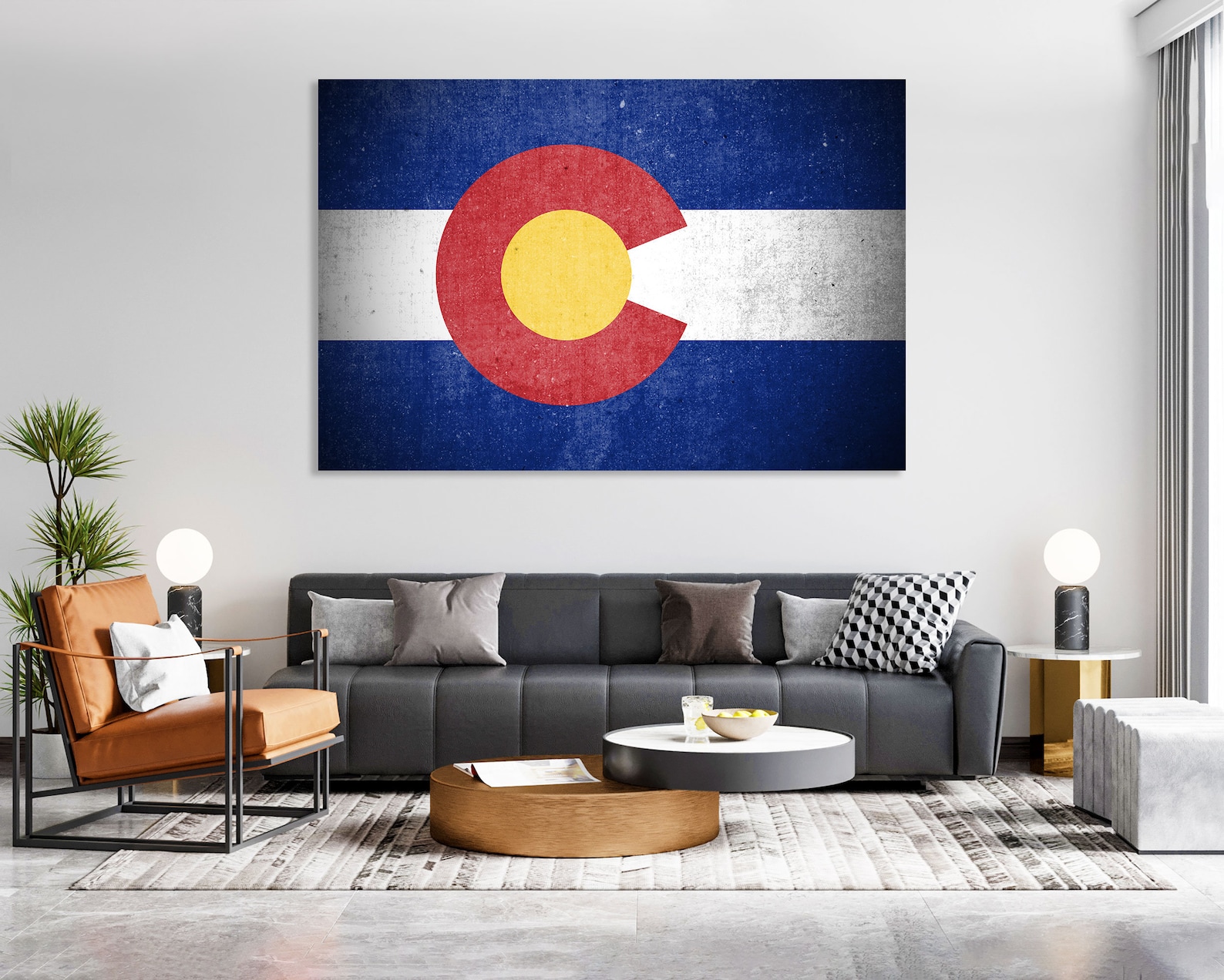Colorado State Flag Wall Art Colorado State Flag Wall Decor - Etsy