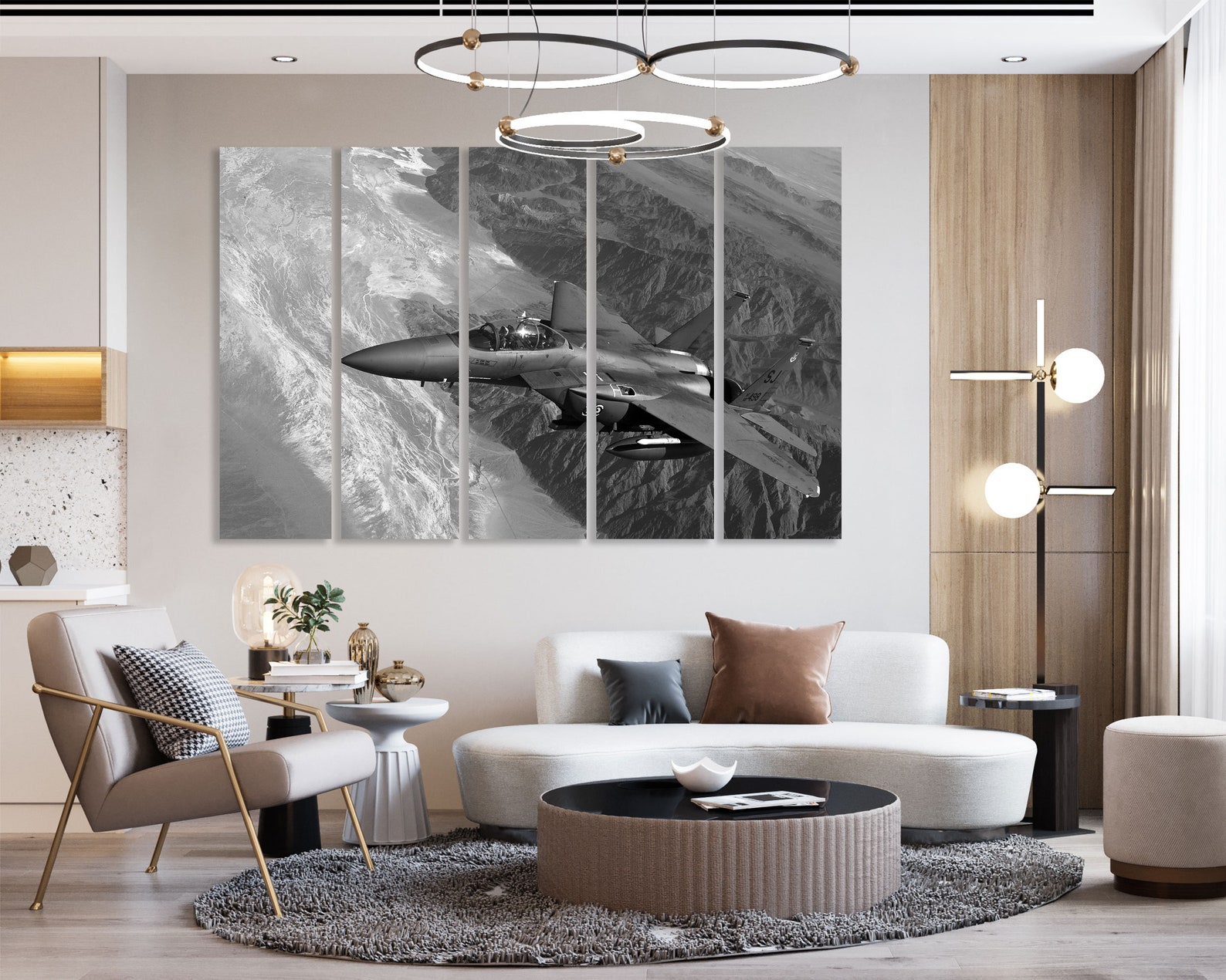 Aircraft Canvas Wall Art Fighter Jet Canvas Airplane Wall Art - Etsy