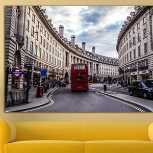 London print London canvas London wall art England wall art | Etsy