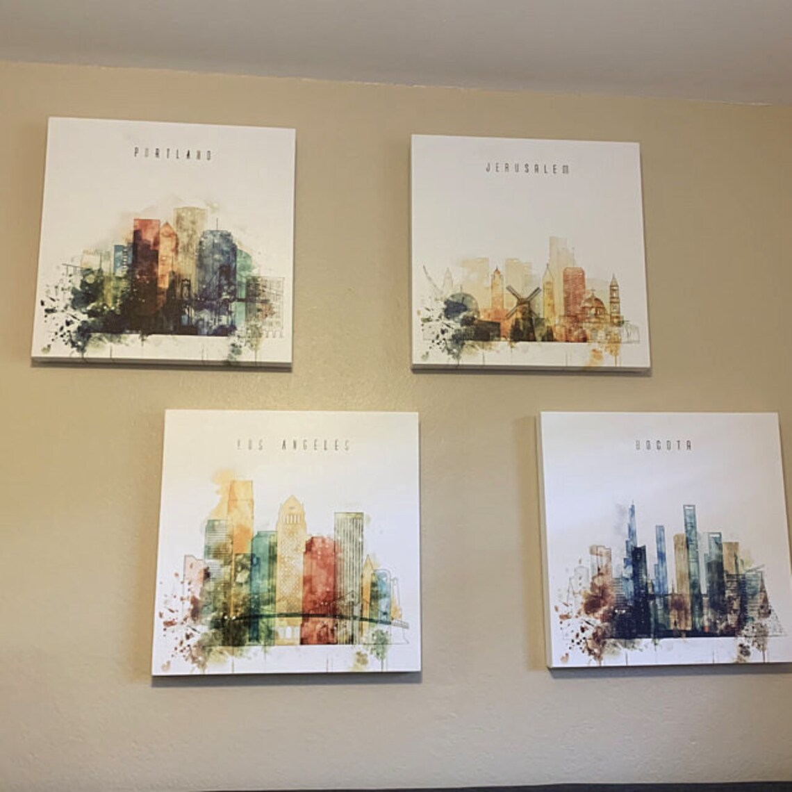 Manila Framed Canvas Wall Art Philippines Artistic Prints on | Etsy