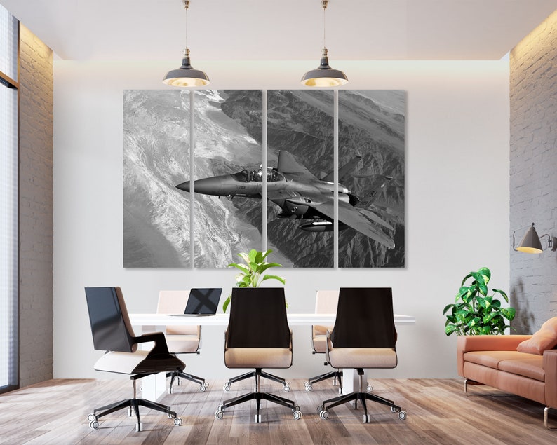 Aircraft Canvas Wall Art Fighter Jet Canvas Airplane Wall Art - Etsy