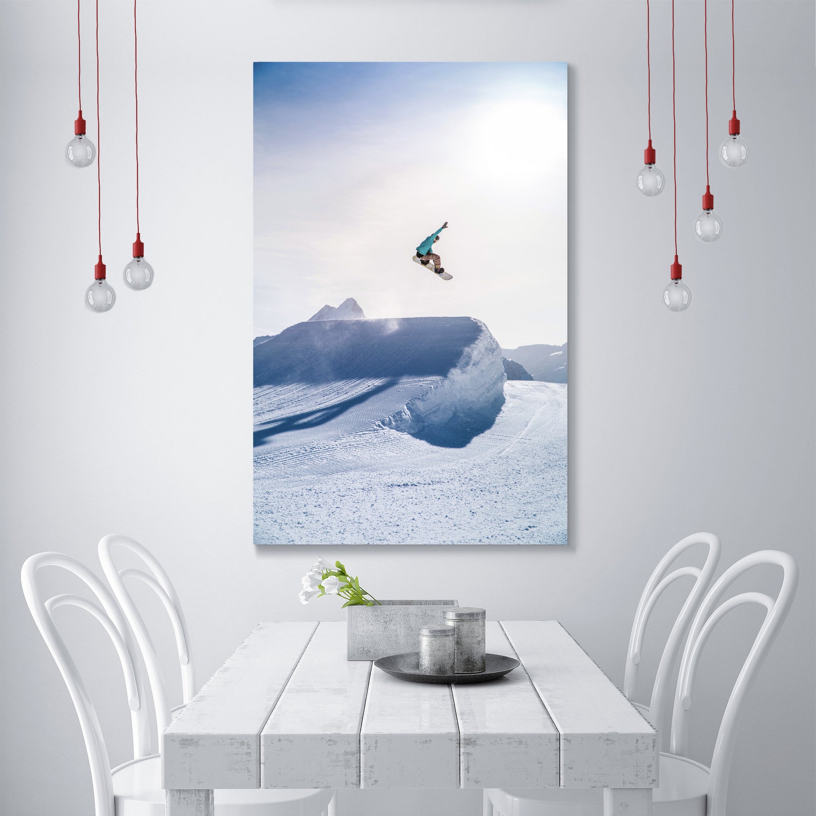 Snowboard Canvas Snowboard Print Snowboard Wall Art Snowboard | Etsy