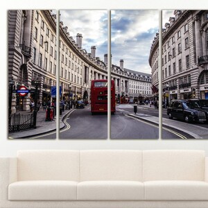 London print London canvas London wall art England wall art | Etsy