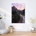 Zion National Park Zion Wall Art Zion Decor Zion Canvas Zion - Etsy