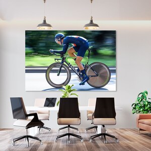Cycling Wall Art Cycling Canvas Art Cycling Poster Cycling Print ...