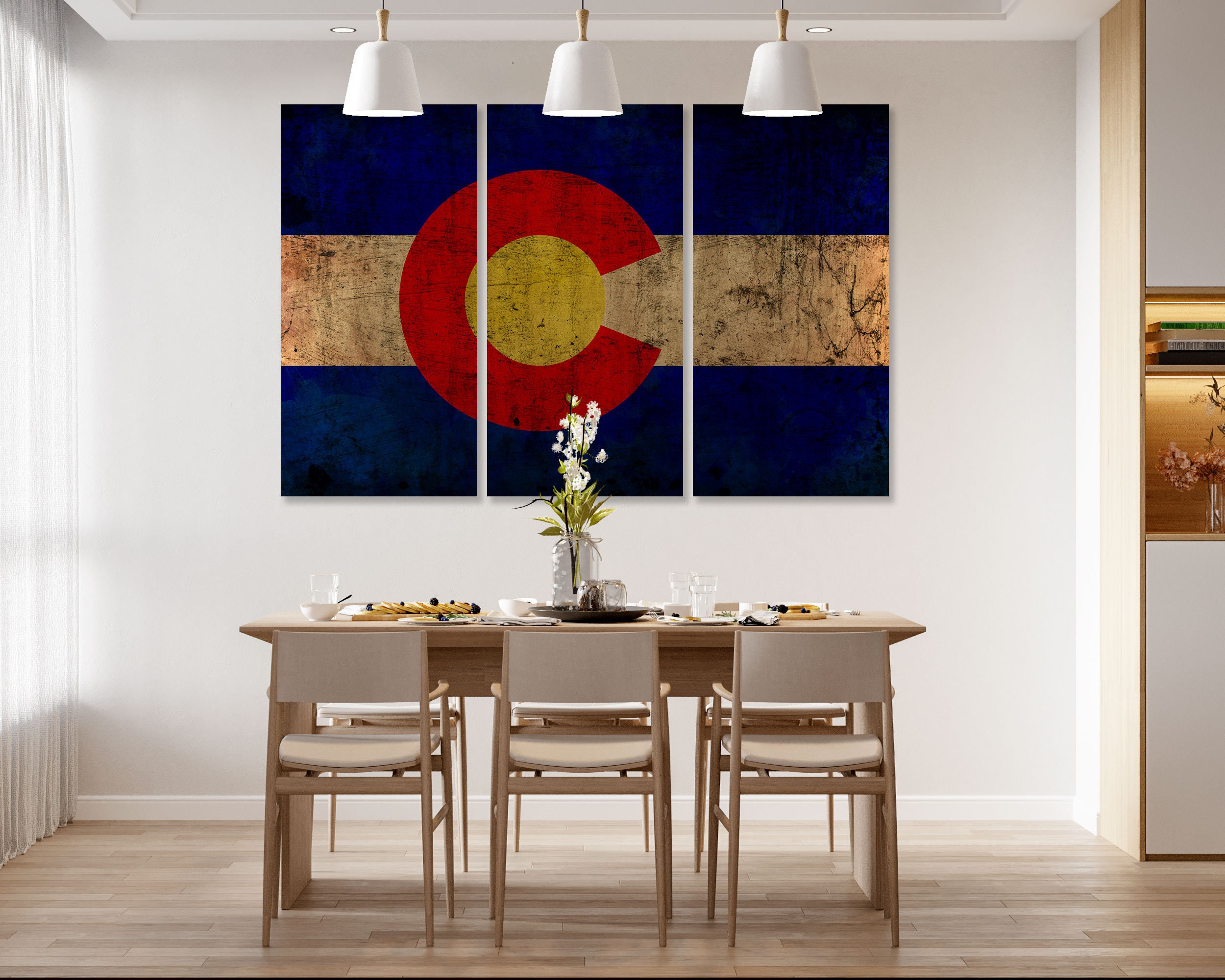 Colorado State Flag Wall Art Colorado State Flag Wall Decor - Etsy