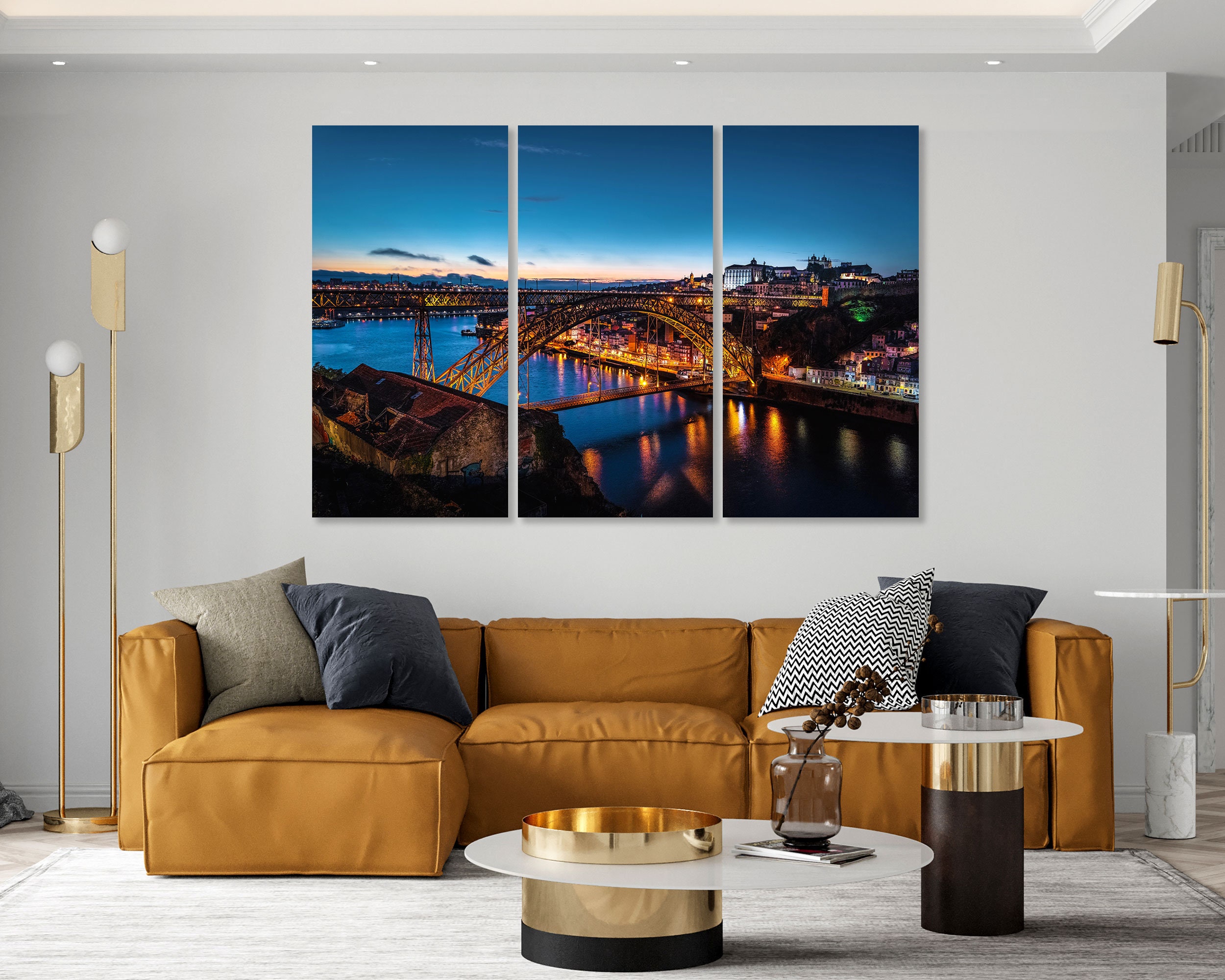 Canvas Set of Porto Portugal Wall Decor Pictures Porto Print - Etsy