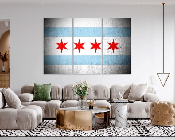 Chicago Flag Artwork
