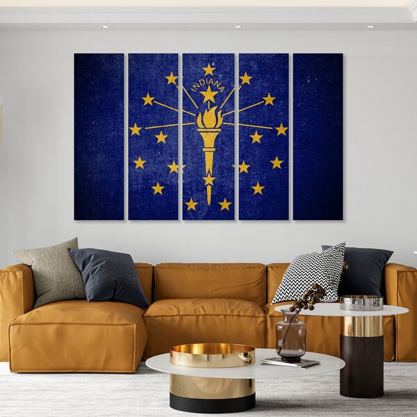 Indiana State Sign - Etsy
