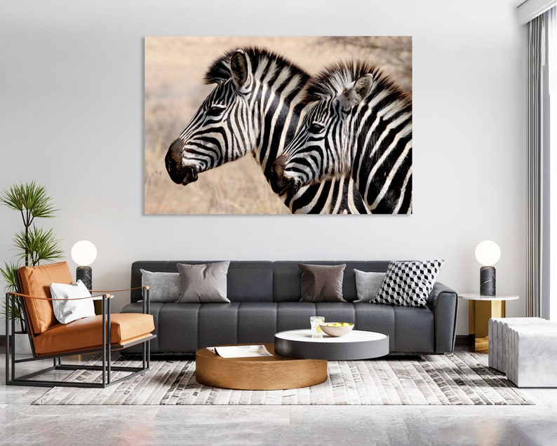 Zebra Wall Art Zebra Wall Decor Zebra Canvas Zebra Print - Etsy