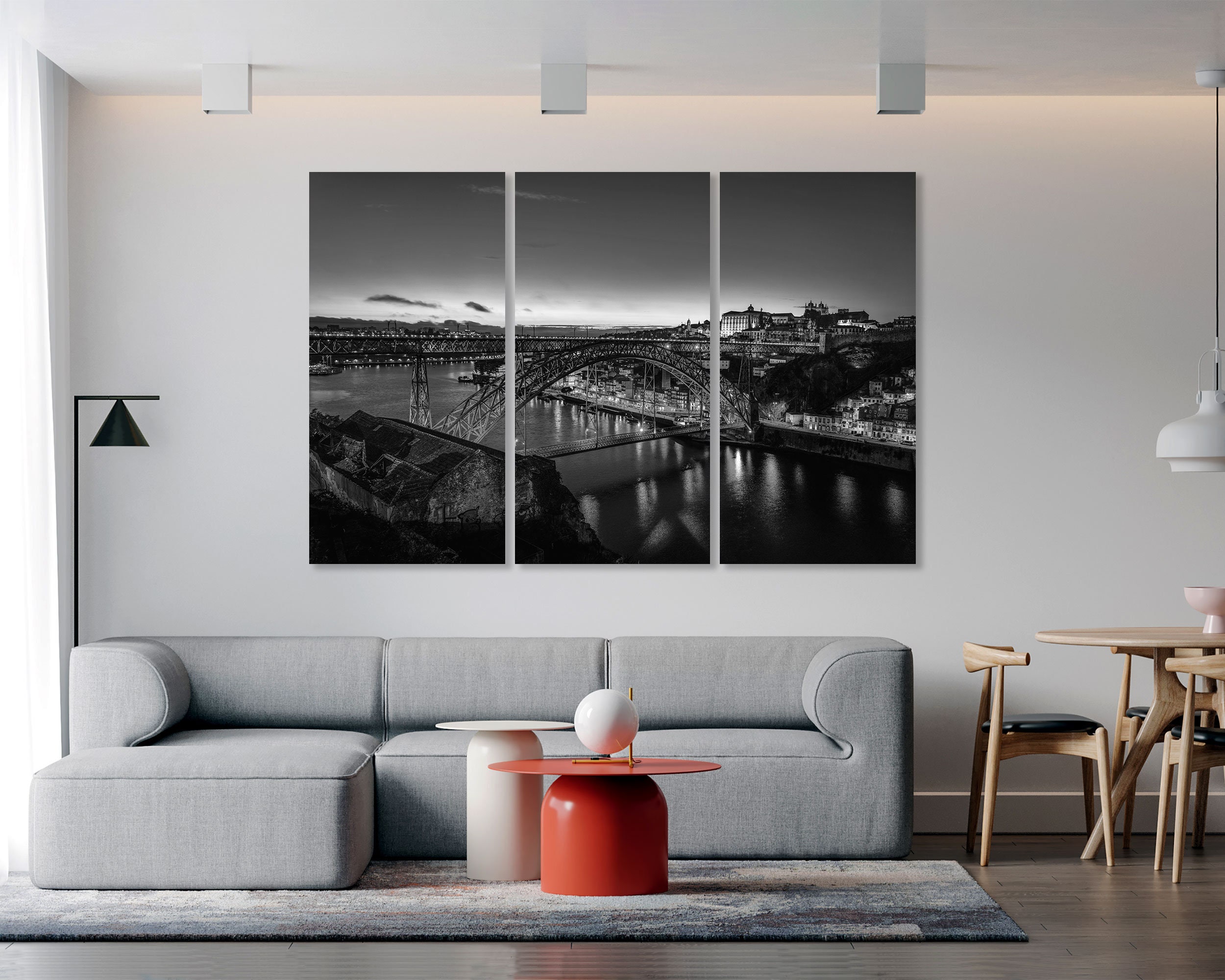 Canvas Set of Porto Portugal Wall Decor Pictures Porto Print - Etsy