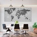 World Map Canvas Print Wall Art Decor World Map Wall Decor - Etsy