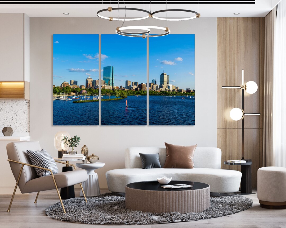 Boston Print Boston Wall Art Boston Canvas Boston Wall Decor ...