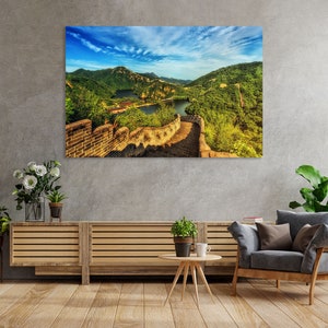 Canvas Set of Great Wall of China, Great Wall Wall Decor, Great Wall ...