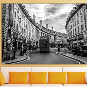 London print London canvas London wall art England wall art | Etsy