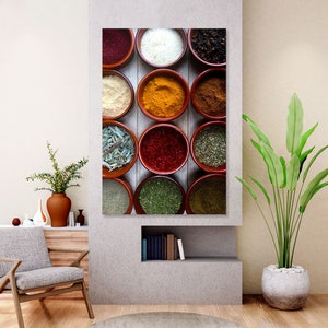 Spice Creative Art Ideas for Dining Room, Spices Original Decor, Spices ...