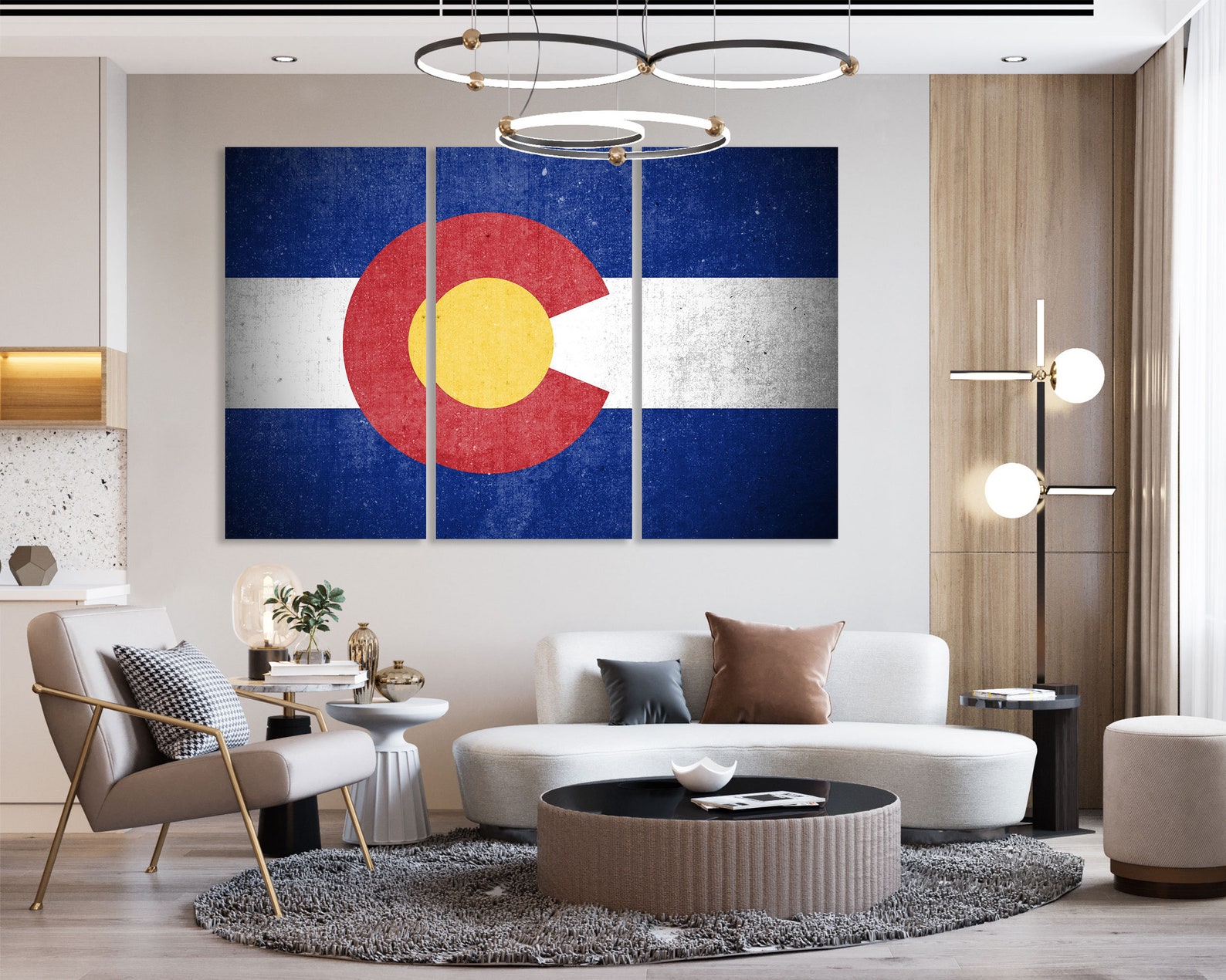 Colorado State Flag Wall Art Colorado State Flag Wall Decor - Etsy
